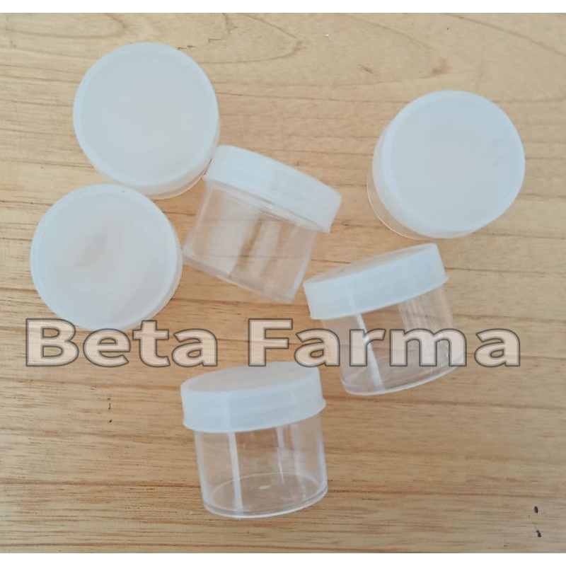 Jual Pot cream / Pot Salep / Pot Urin / Pot Slime / 10cc / 20cc / 30cc / 50cc / 100cc | Shopee ...