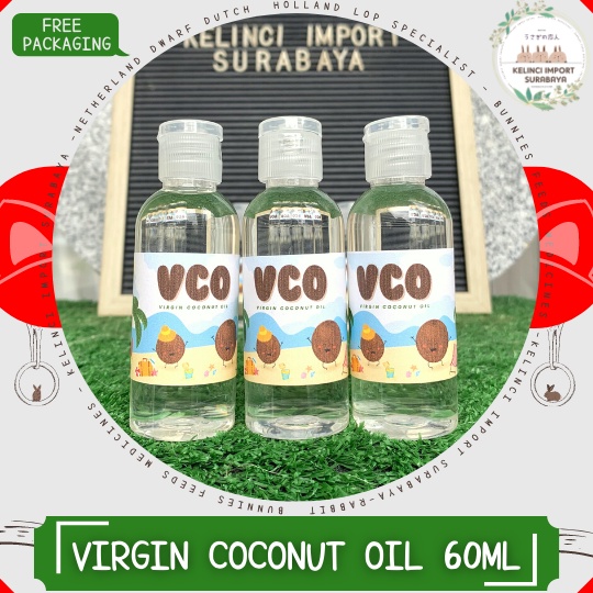 Jual VCO Virgin Coconut Oil Minyak Kelapa Organik Original - 60ML ...