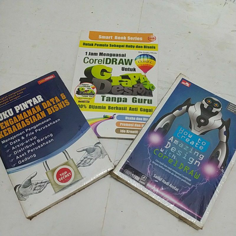 Jual HARGA 1AN CORELDRAW UNTUK DESAIN GRAFIS/AMAZING WHIT CORELDRAW ...