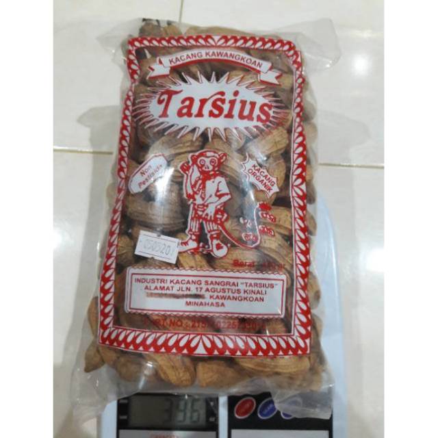 Jual TARSIUS KACANG SANGRAI "BATIK" SEDANG 400GR ASLI KHAS KAWANGKOAN ...