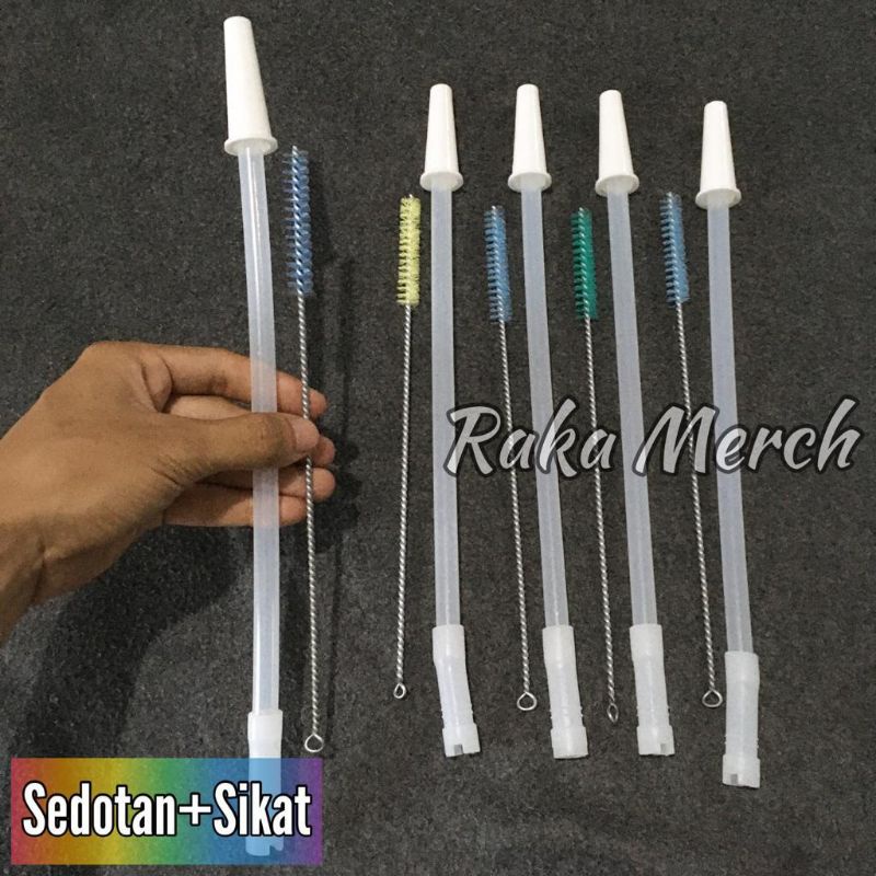 Jual Selang pipet sedotan keping seal karet botol minum 1 2 liter ...
