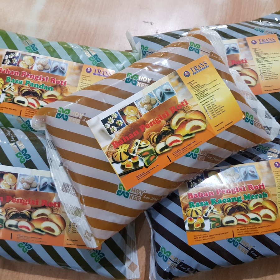 Jual Trans Bun inti red bean / isian roti pao kacang merah 1kg | Shopee ...
