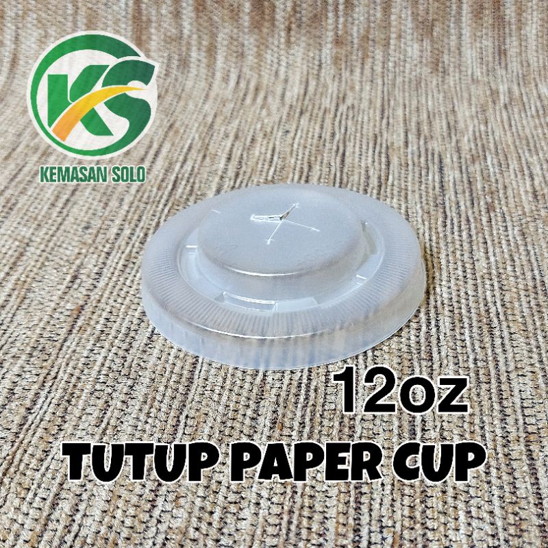 Jual Tutup Lid paper cup 12oz papercup 12 oz | Shopee Indonesia