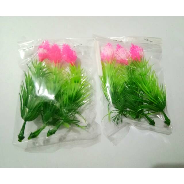 Jual Topper rumput bunga pink | Shopee Indonesia