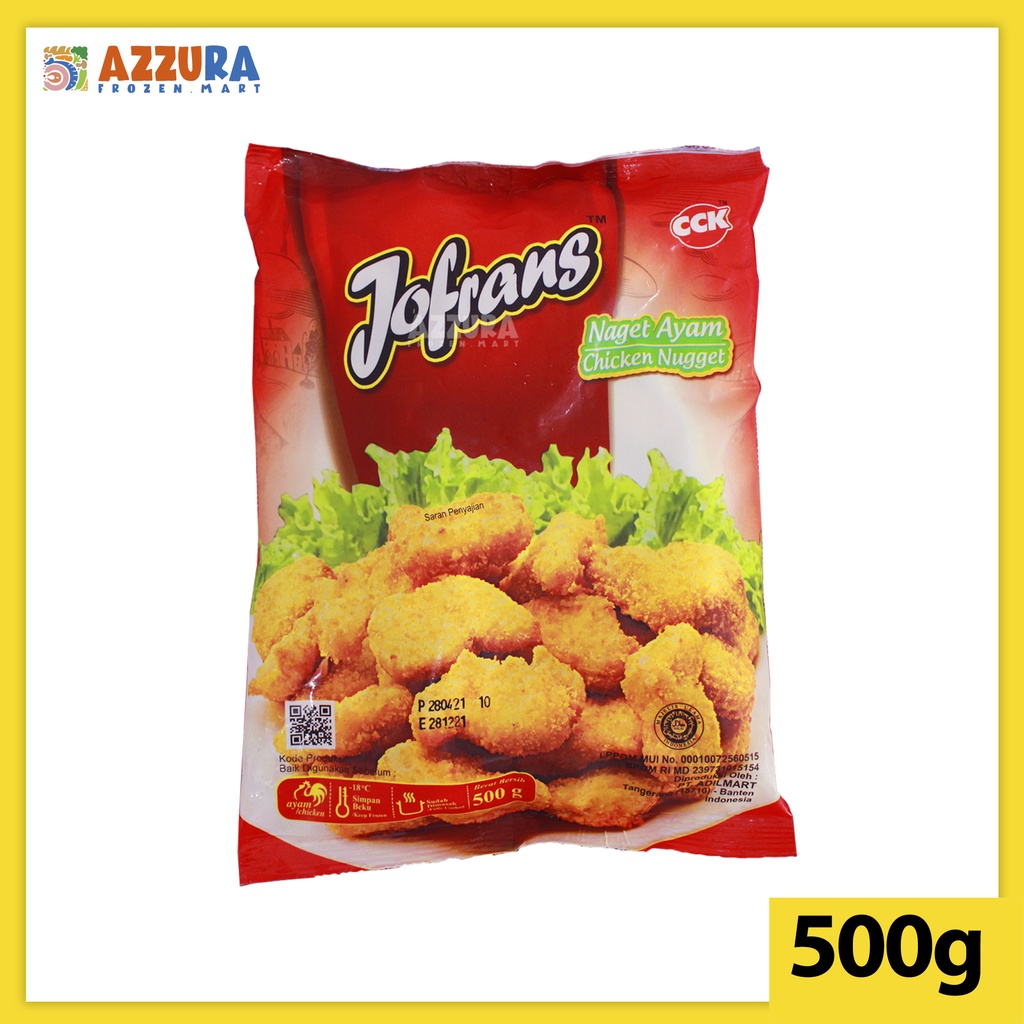 Jual Jofrans Naget Ayam Chicken Nugget/Hati 500g | Shopee Indonesia