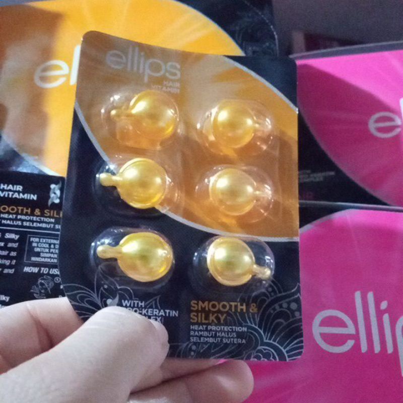 Jual Ellips Vitamin Rambut ISI 6 KAPSUL~ELIPS ORIGINAL 100 % Promoo ...