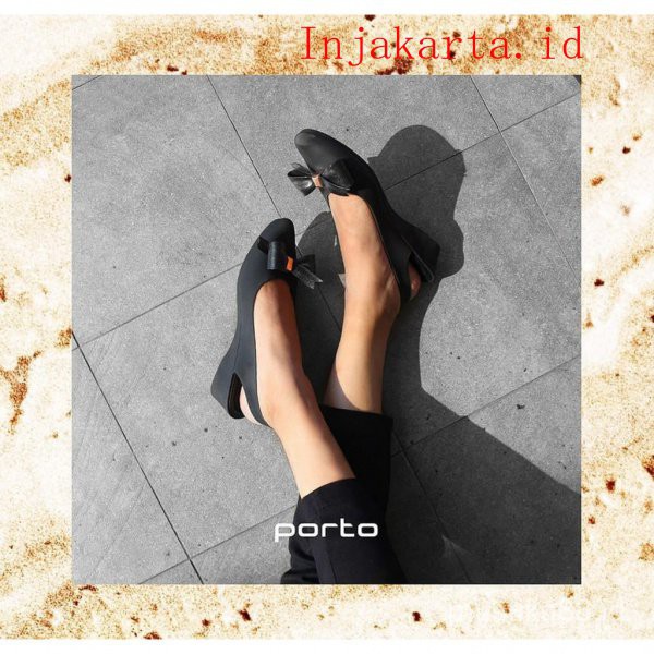 Jual Porto - Sepatu Wanita Heels Korea Baru Model Pita Porto Original ...