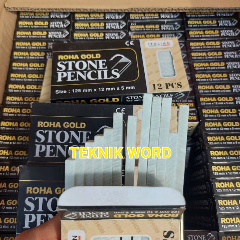 Jual KAPUR BESI ROHA GOLD / STONE PENCILS ROHA / KAPUR BESI ROHA GOLD ...