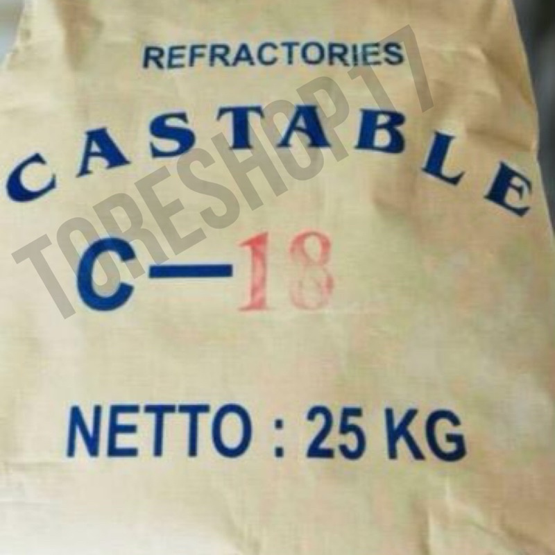 Jual Castable C18 Semen Tahan Api Putih | Shopee Indonesia