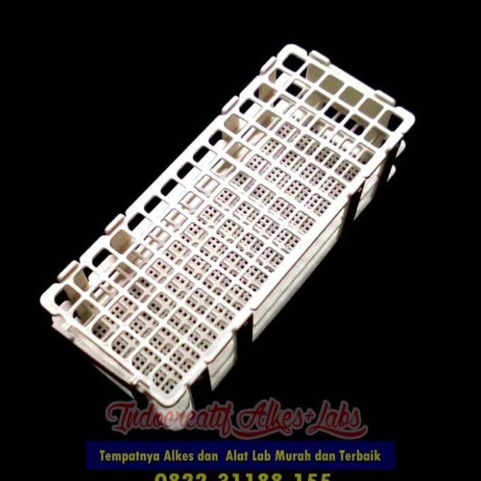 Jual RAK TABUNG REAKSI PLASTIK / KIMIA 90 LUBANG / HOLE 1.6 mm | Shopee ...
