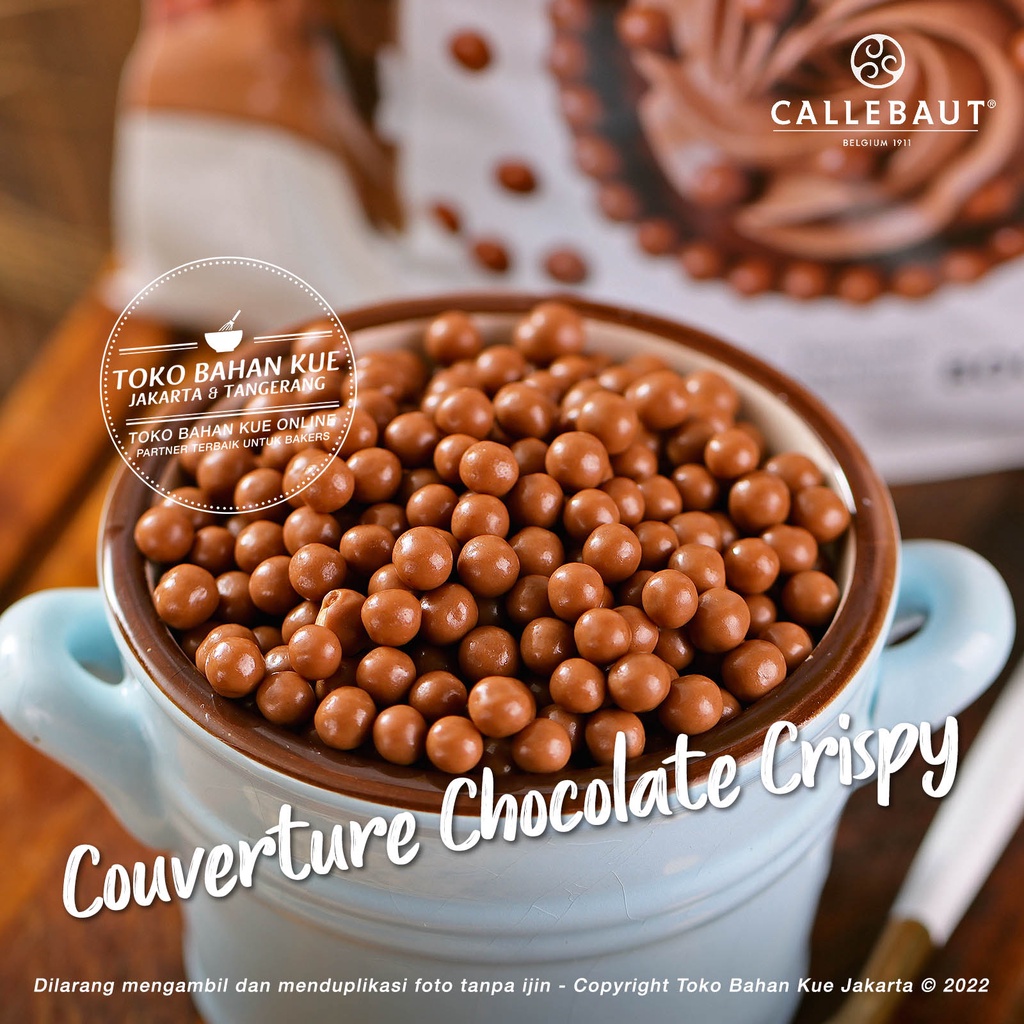Jual MonaLisa Crispearls Milk 100gr Barry Callebaut Crispy Chocolate ...