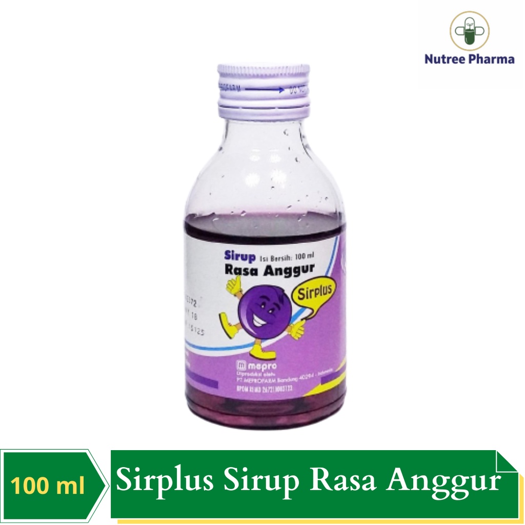 Jual Sirplus Sirup Rasa Anggur 100 ml | Shopee Indonesia