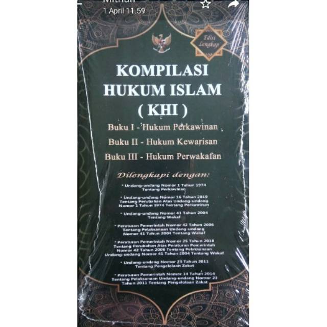 Jual Buku Kompilasi Hukum Islam Edisi Revisi | Shopee Indonesia