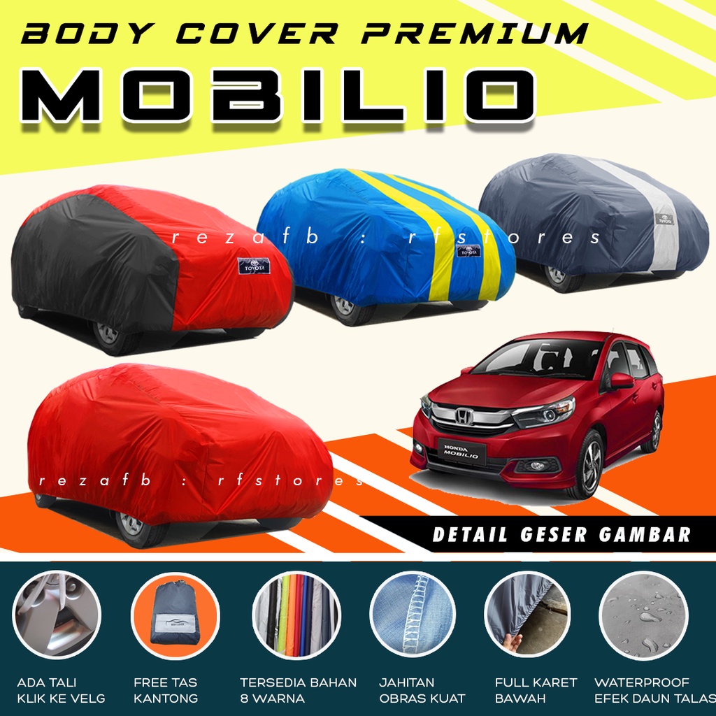 Jual PREMIUM Body Cover mobil mobilio / Sarung Mobil mobilio Warna ...