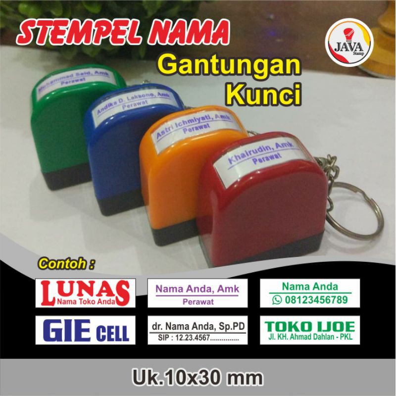 Jual STEMPEL NAMA PERAWAT, DOKTER, APOTEKER, TOKO, NO.HP, STEMPEL FLASH CUSTOM | Shopee Indonesia