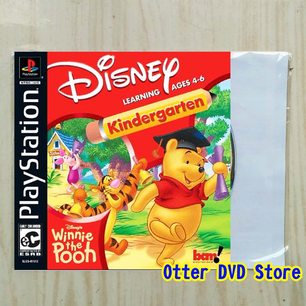 Jual Kaset CD Game Ps1 Ps 1 Disney's Winnie the Pooh - Kindergarten ...