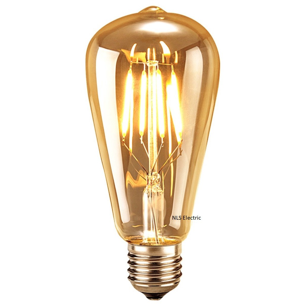 Jual LED Filamen Lampu 4 watt Edison 4w / Filament LED 4 w bulb 4watt ...