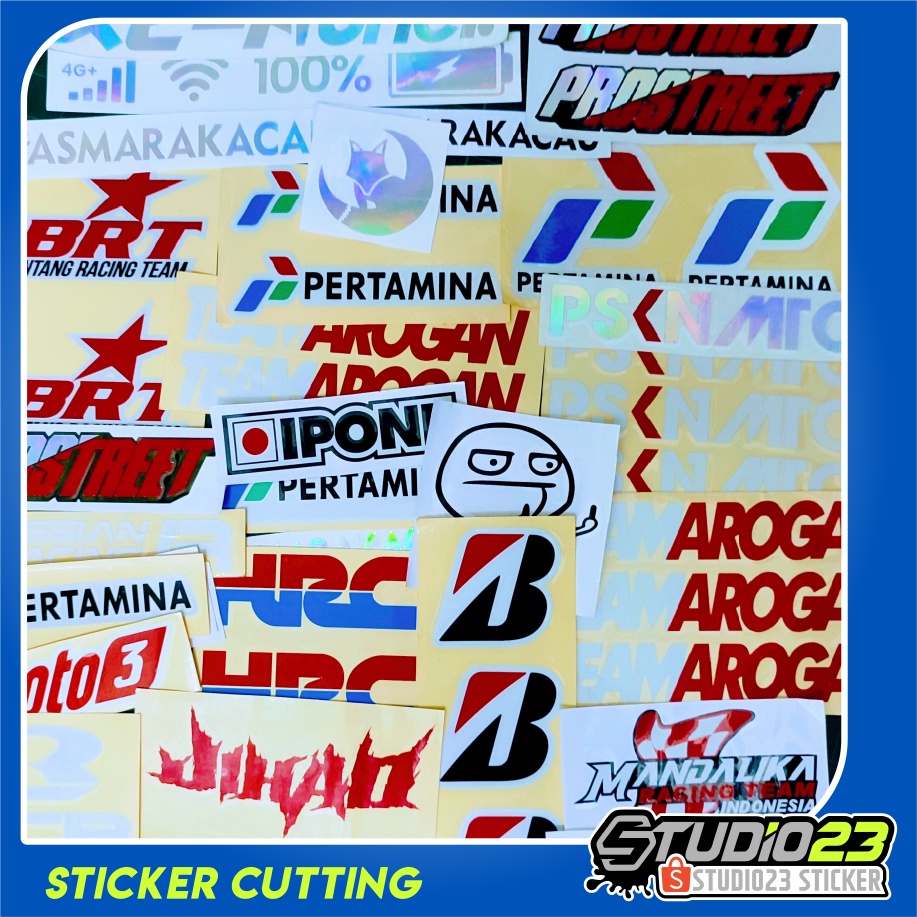 Jual Cutting Sticker & Printing murah Desain Suka-suka | Shopee Indonesia
