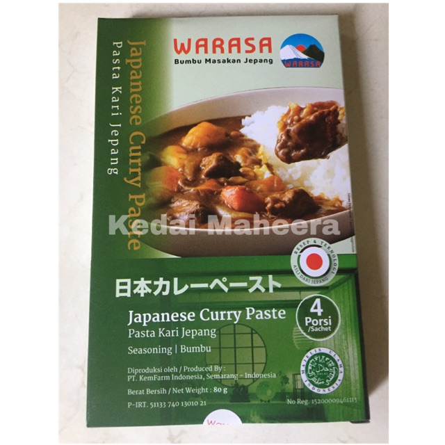 Jual Bumbu Japanese curry kare kari jepang halal non MSG | Shopee Indonesia