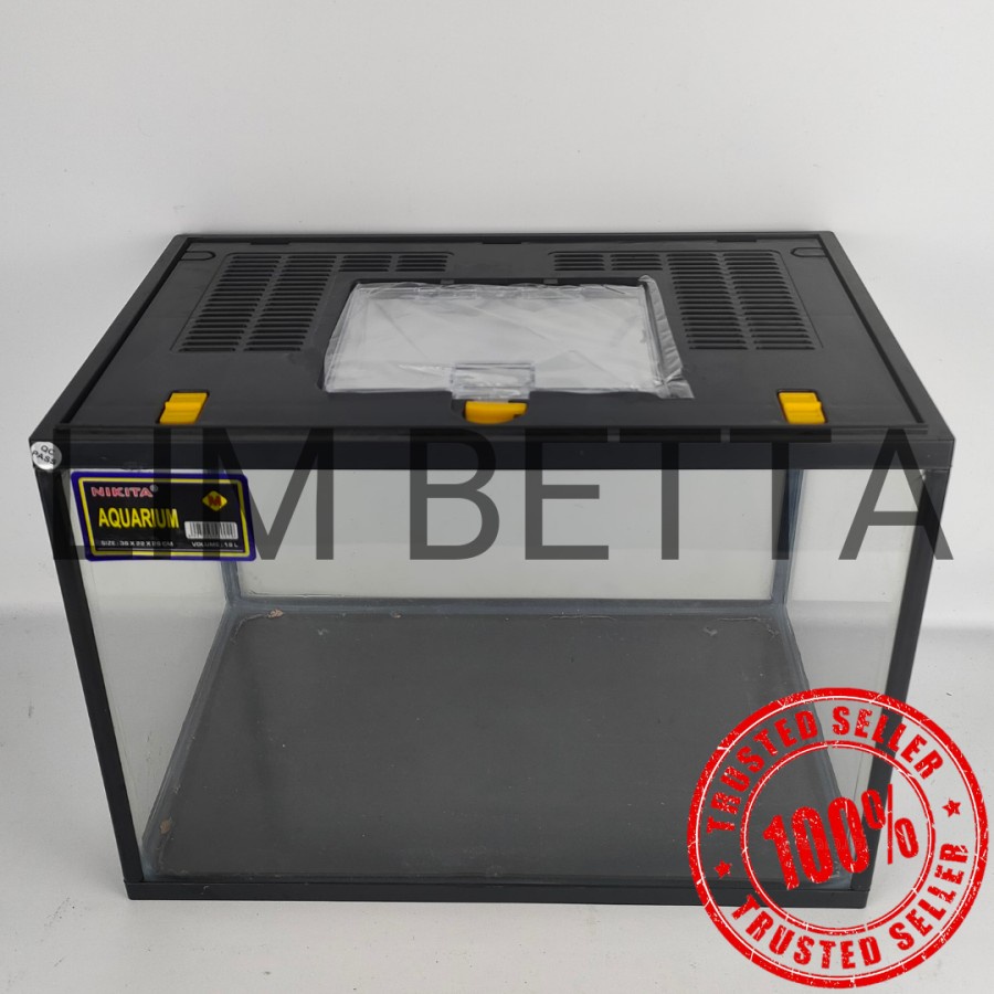 Jual AQUARIUM NIKITA SIZE M + TUTUP / AQUARIUM AKRILIK / AQUARIUM HAMSTER | Shopee Indonesia