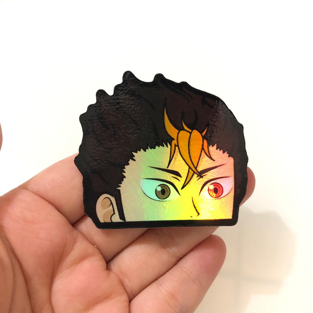 Jual Sticker Hologram Anime - PSH85 - Haikyuu - Nishinoya | Shopee ...