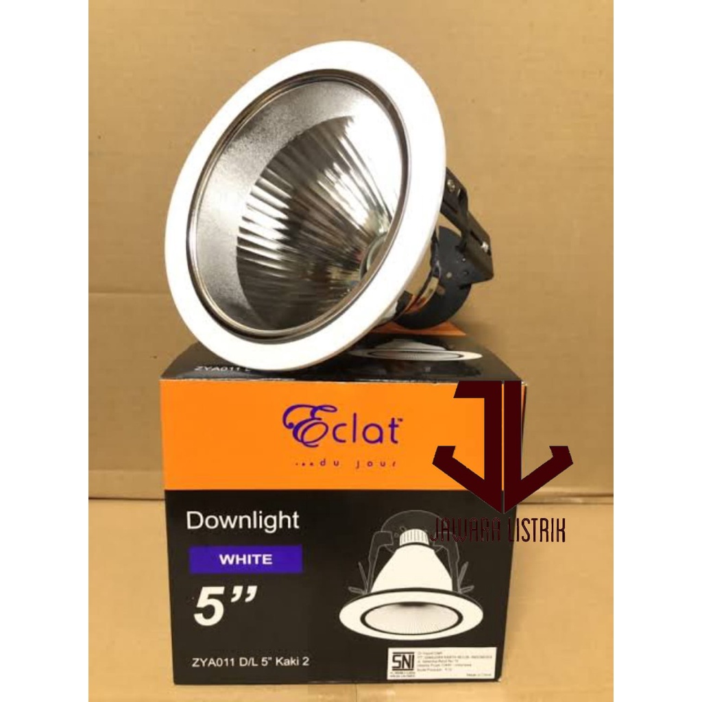 Jual DOWNLIGHT RUMAH LAMPU TANAM 5 INCH IN KAKI 2 MERK ECLAT | Shopee ...