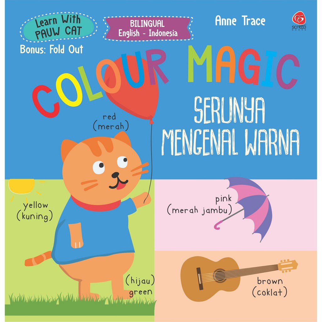 Jual Buku Colour Magic: Learn With Pauw Cat (Boardbook) | Shopee Indonesia
