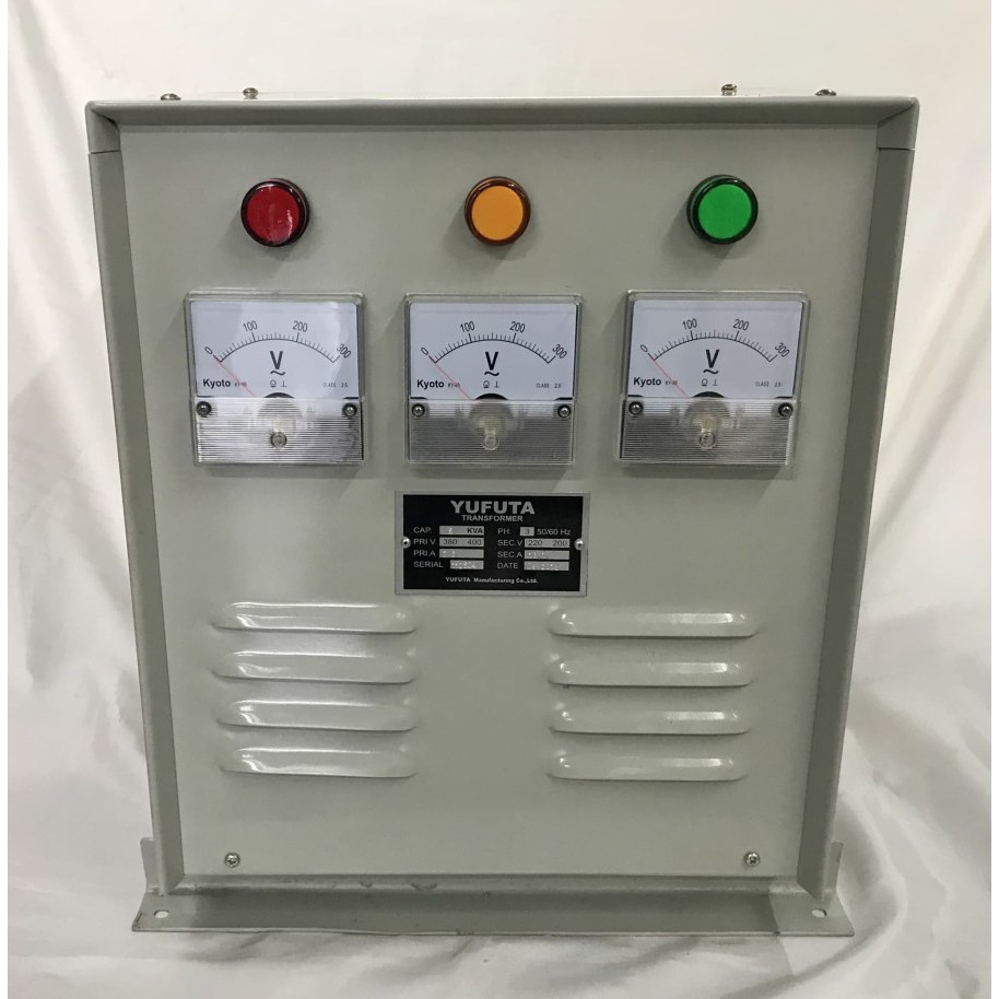 Jual Trafo Yufuta Auto Transformer Full Tembaga 3 kva 3 phase 380V-400V ...