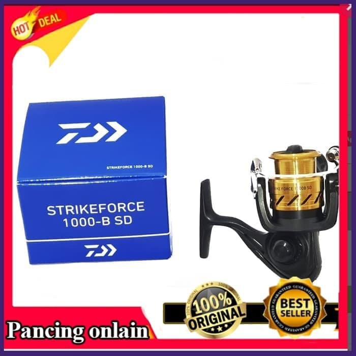 Jual New Sale!! Reel Daiwa Alat Pancing Daiwa 1000 Reel Daiwa Strike Force 1000 B | Shopee Indonesia