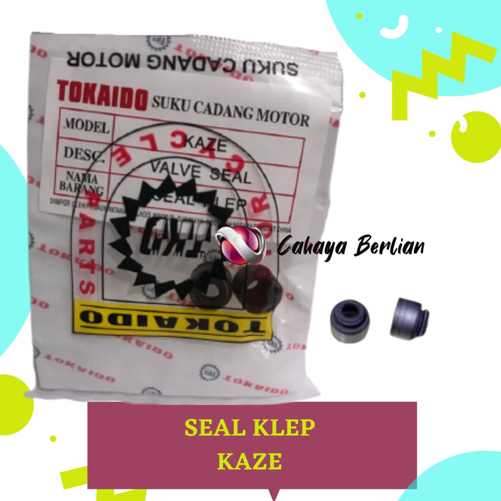 Jual SEAL SIL KLEP KAZE SET TOKAIDO | Shopee Indonesia