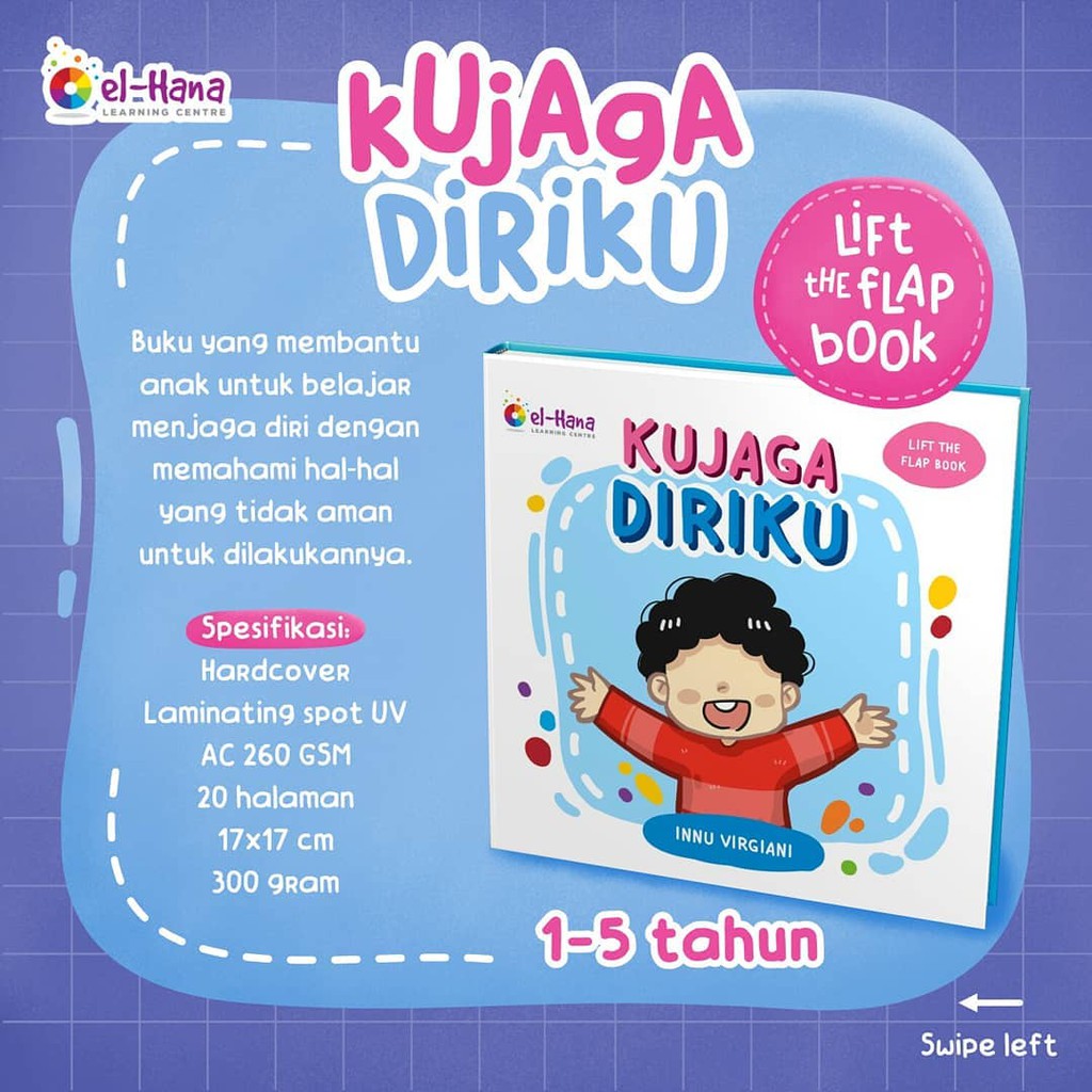 Jual Buku Ku Jaga Diriku by Elhana | Shopee Indonesia