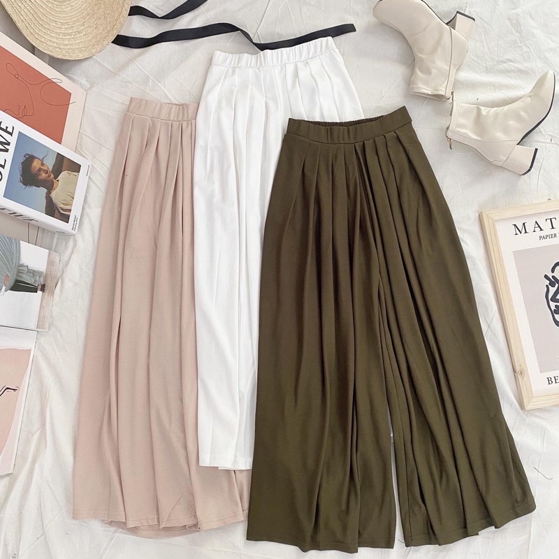 Jual Jasmine Kulot jumbo / kulot plisket xxl /kulot rok / kulot rampel ...