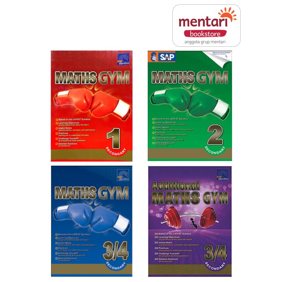 Jual Maths Gym | Buku Latihan Matematika SMP | Shopee Indonesia