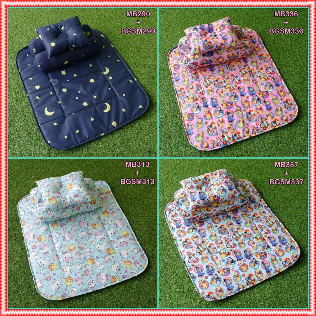 Jual Matras Bayi Set Perlak Bayi Perlengkapan Newborn Set Karakter ...
