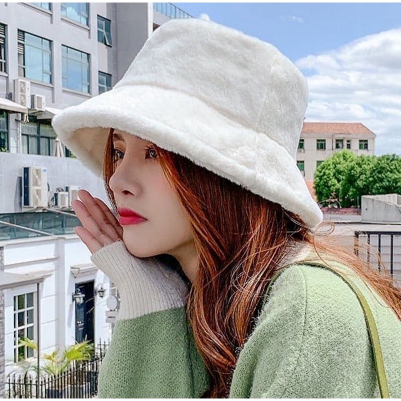 Jual Bucket Hat Wool | Shopee Indonesia