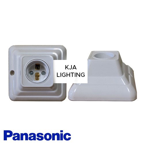 Jual PANASONIC FITTING LAMPU PLAFON PUTIH | Shopee Indonesia