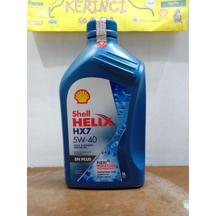 Jual OLI SHELL HELIX HX7 PLUS 5W-40 1L - OLI SHELL HELIX HX7 5W-40 ...