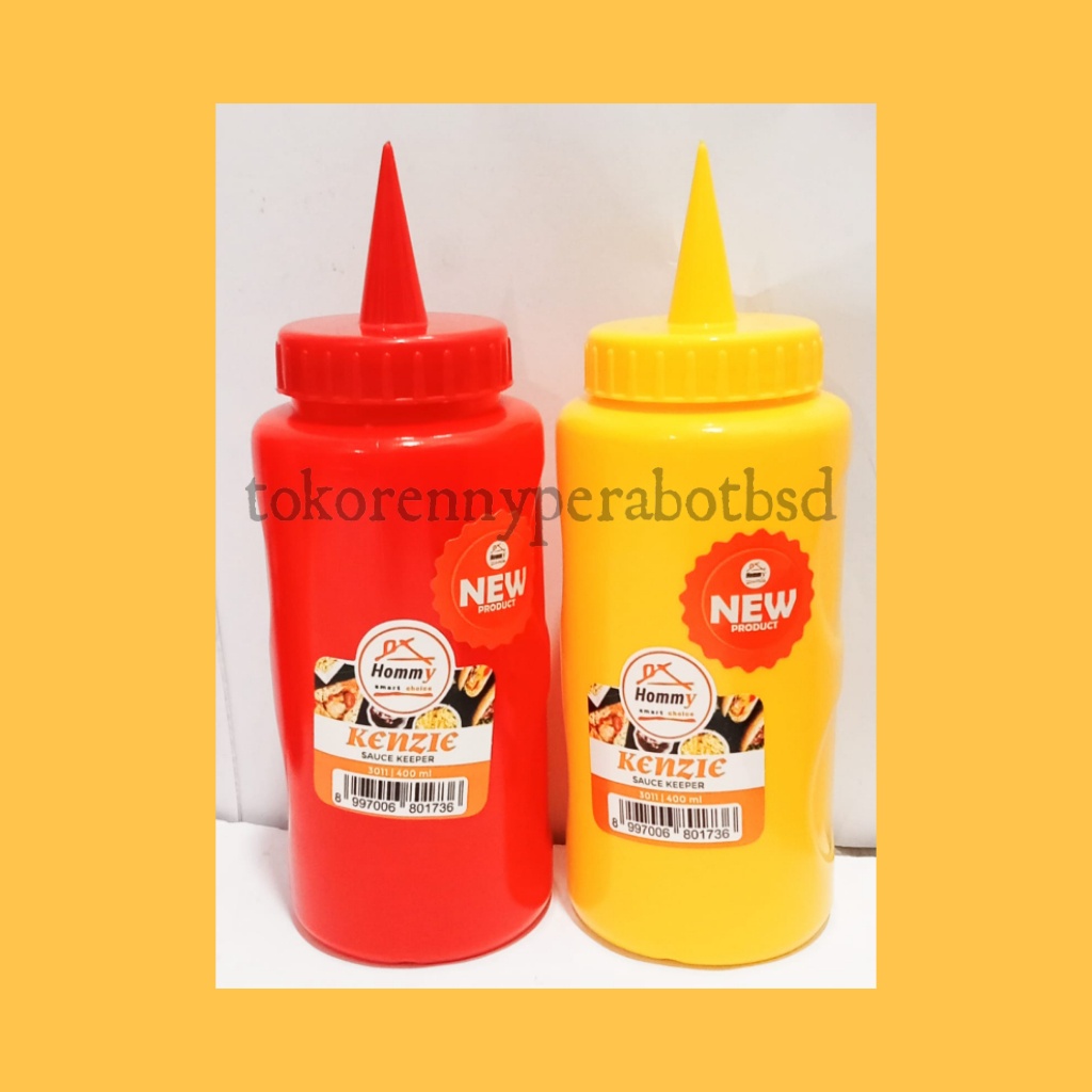 Jual SAUCE KEEPER/BOTOL SAUS/BOTOL KECAP/ HOMMY KENZIE 400ML (3011 ...