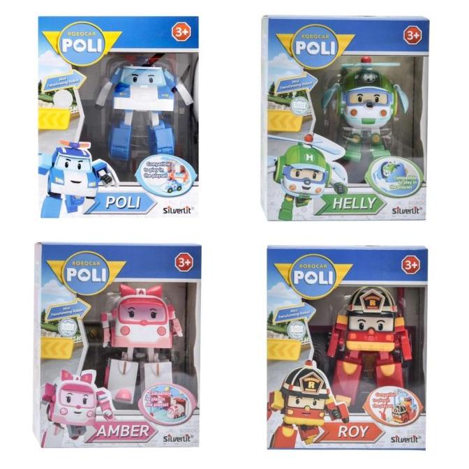 Jual Robocar Poli Mini Transforming Robot Original by Silverlit barang ...