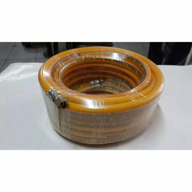 Jual Selang Kompresor / Selang Power Sprayer 10M warna bisa kuning bisa ...