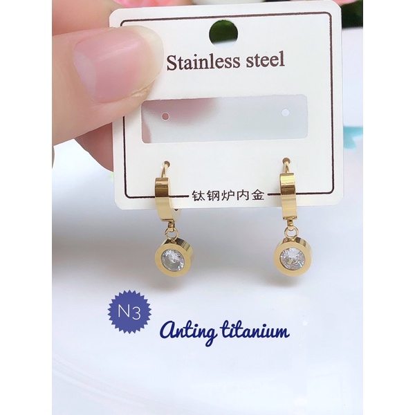 Jual anting titanium 220422 | Shopee Indonesia