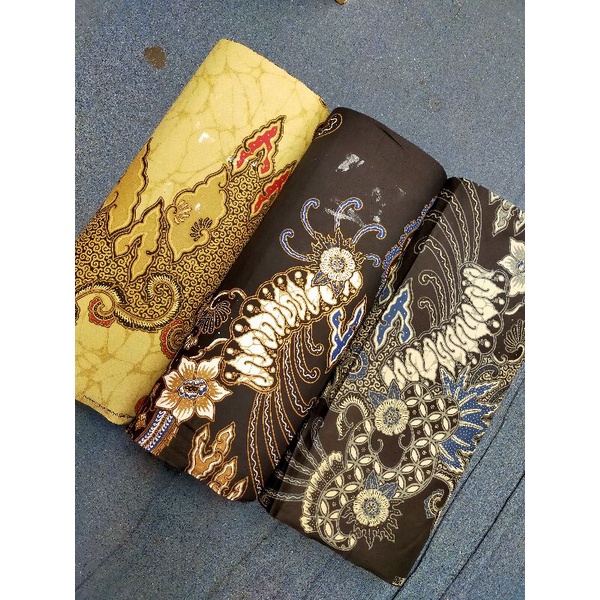 Jual Bahan Katun Primisima Batik Batu Raden / Kain Batik Motif Kawung Mega Mendung by Gusti ...