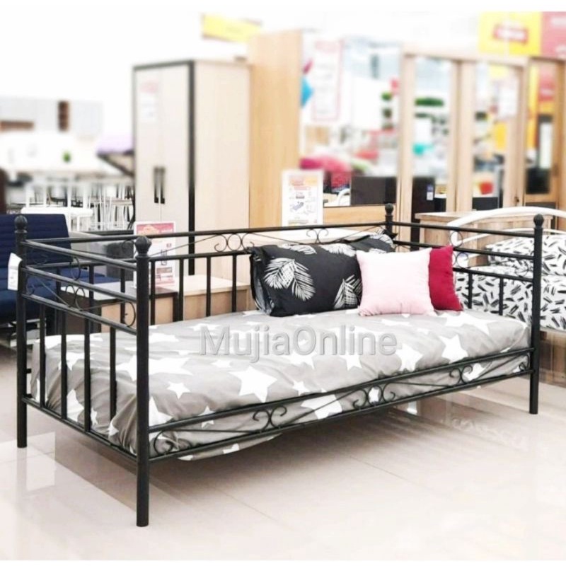 Jual Ranjang Kursi Sofa Bed Besi Day Night 90x200cm Modern Minimalis ...
