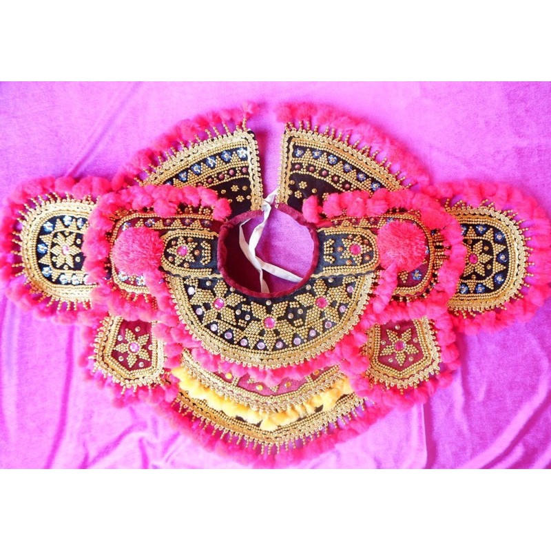 Jual Badong Gede Topeng Kain Martin / Badong Jaranan / Aksesoris Tari Bali | Shopee Indonesia