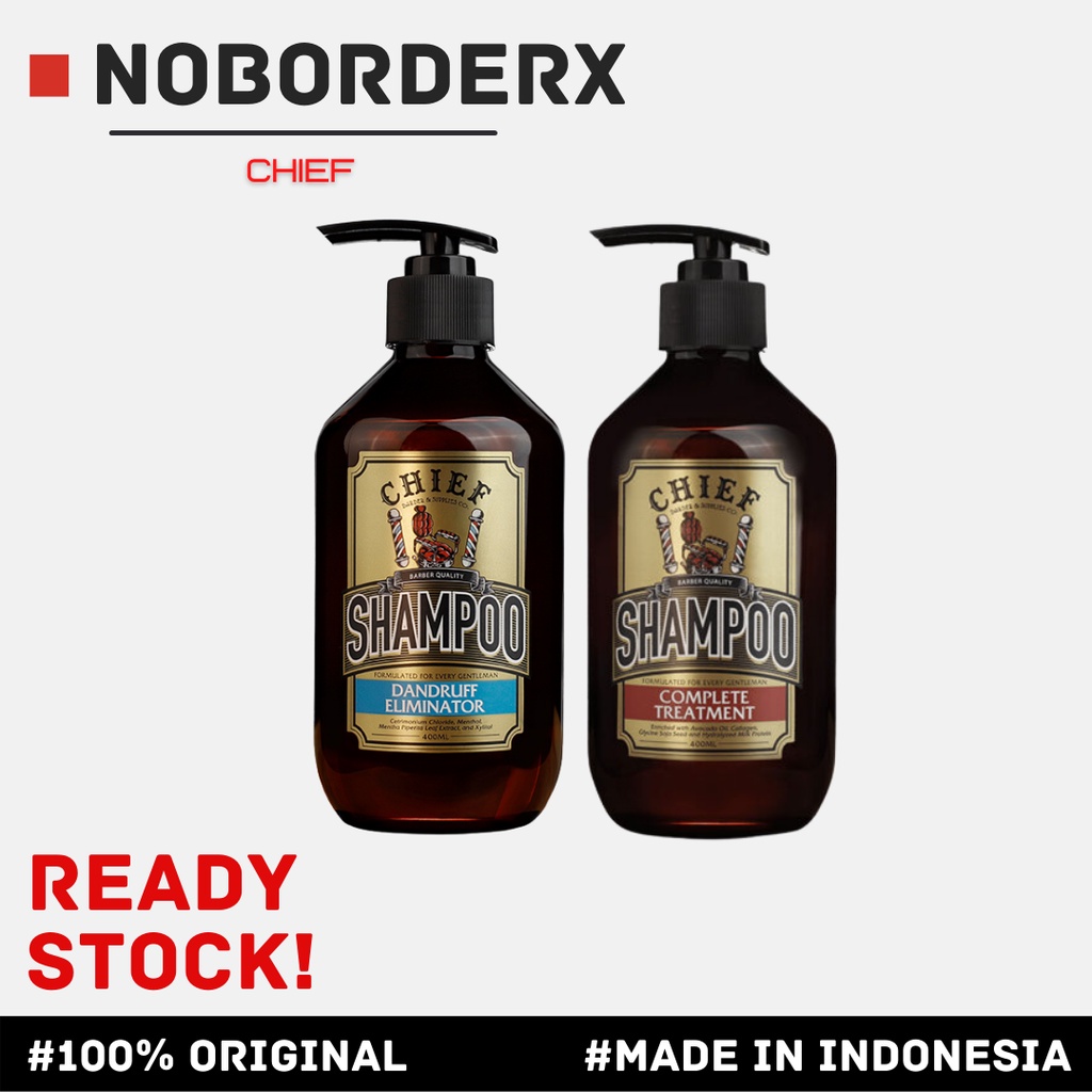Jual Chief Hair Shampoo Complete Treatment & Dandruff Eliminator ...