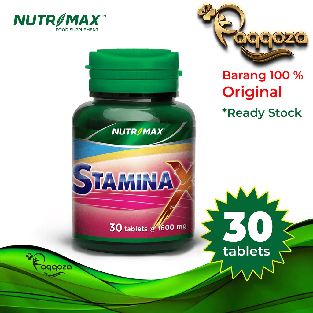 Jual Stamina X Nutrimax 30 Tablet | Shopee Indonesia