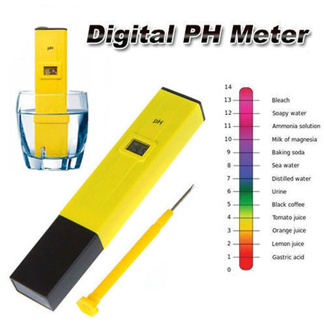 Jual Alat Ukur Uji asam basa PH Meter lab Tester Pen Air Minum/Akuarium ...
