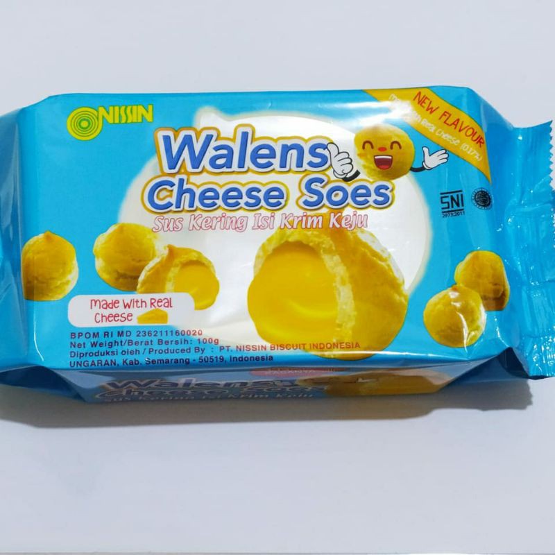 Jual BISKUIT NISSIN WALENS SOES / SUS KERING RASA COKLAT, KEJU ...