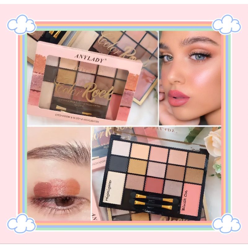 Jual PROMO!!!EYESHADOW PALETTE COLOR ROCK 849 | Shopee Indonesia