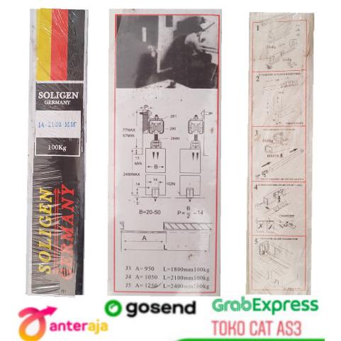 Jual =+=+=+] Rel pintu siling/Rel pintu geser/Rel pintu sorong Soligen ...